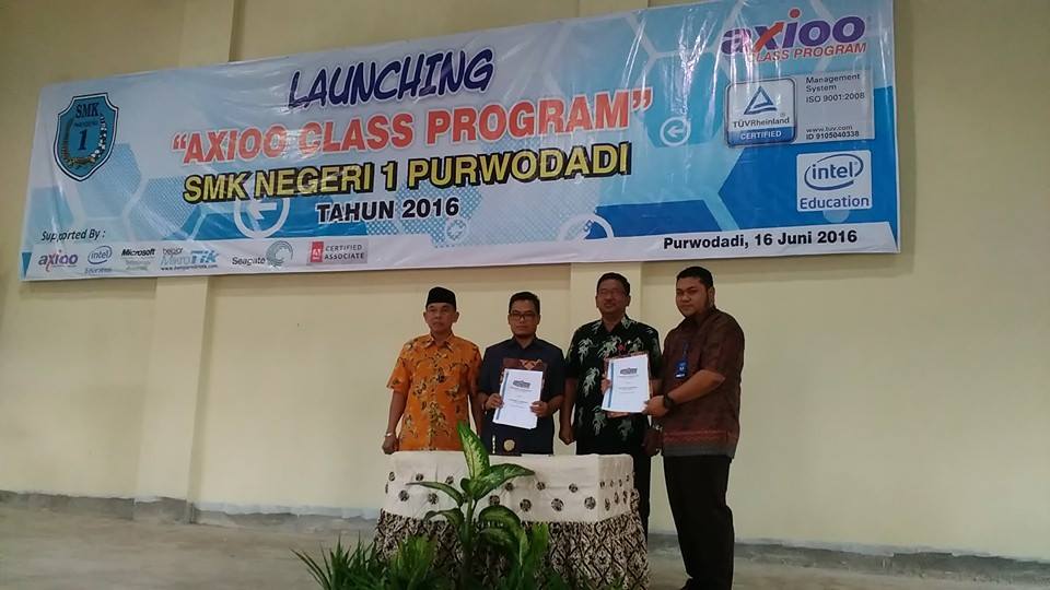 Launching Axioo Class Program (Kelas Axioo) SMKN 1 Purwodadi - SMKN 1 ...