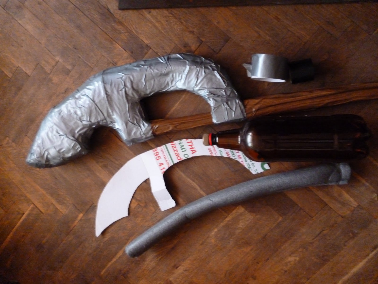 Buskador's LARP: How to make a larp boffer bardiche (or berdiche) great axe
