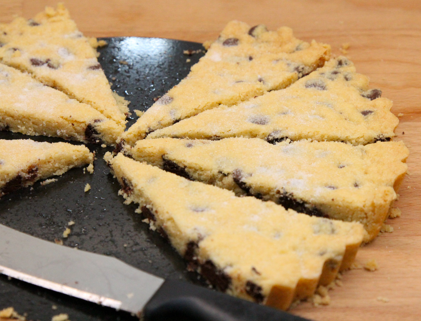 Kitchen Delights: Christmas Chocolate Chip Shortbread