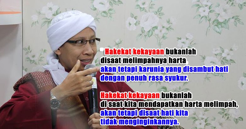 Catatan Engz: Kumpulan Kata-Kata Mutiara Hikmah Kehidupan dari Buya Yahya