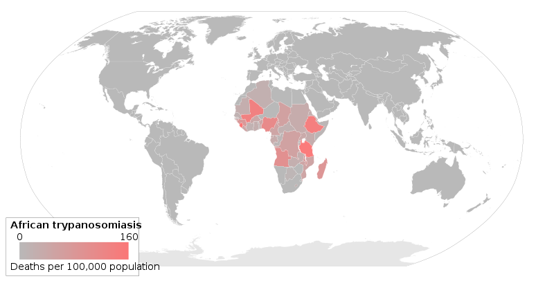 Infection Landscapes: Trypanosomiasis Part 1: Sleeping Sickness