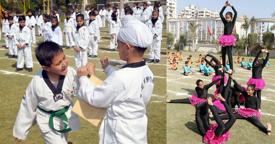 Dwarka Parichay News - Info Services: SVIS Dwarka Celebrated Sports Day