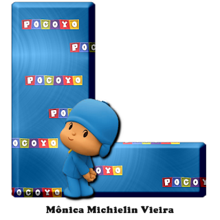 Letras de Pocoyo. Pocoyo Letters. - Oh my Alfabetos!