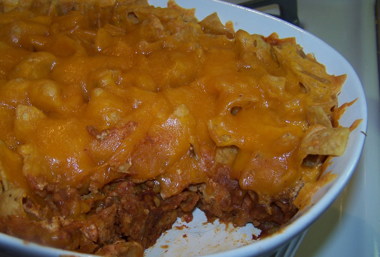 Cooking What I Pin Chili Frito Casserole