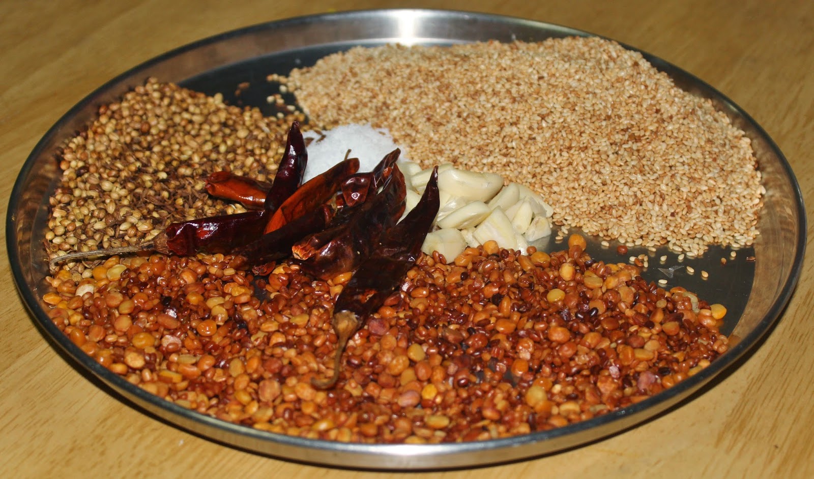 SavisPassions: Nuvvula pudi / Yellina chutney pudi / Seasame powder ...