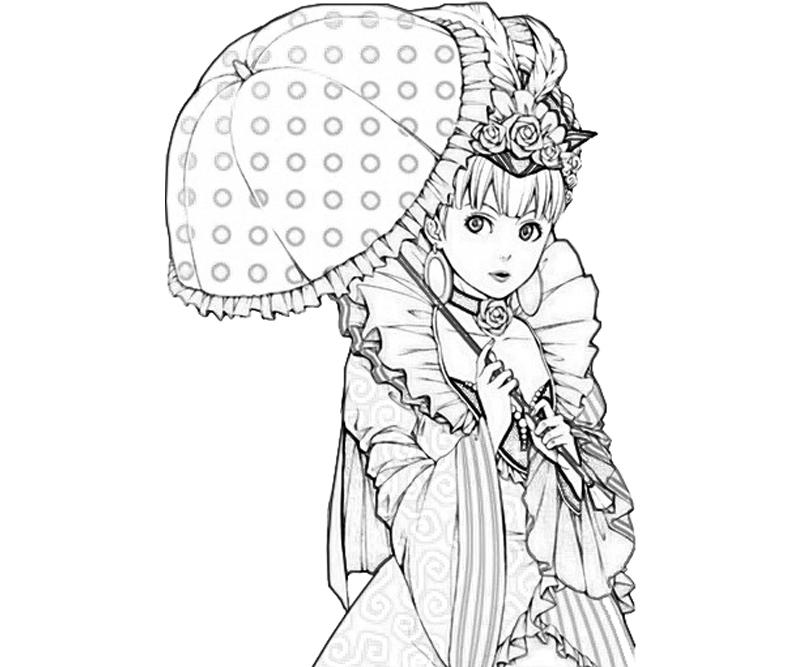 Josephine Baker Coloring Sheet Coloring Pages