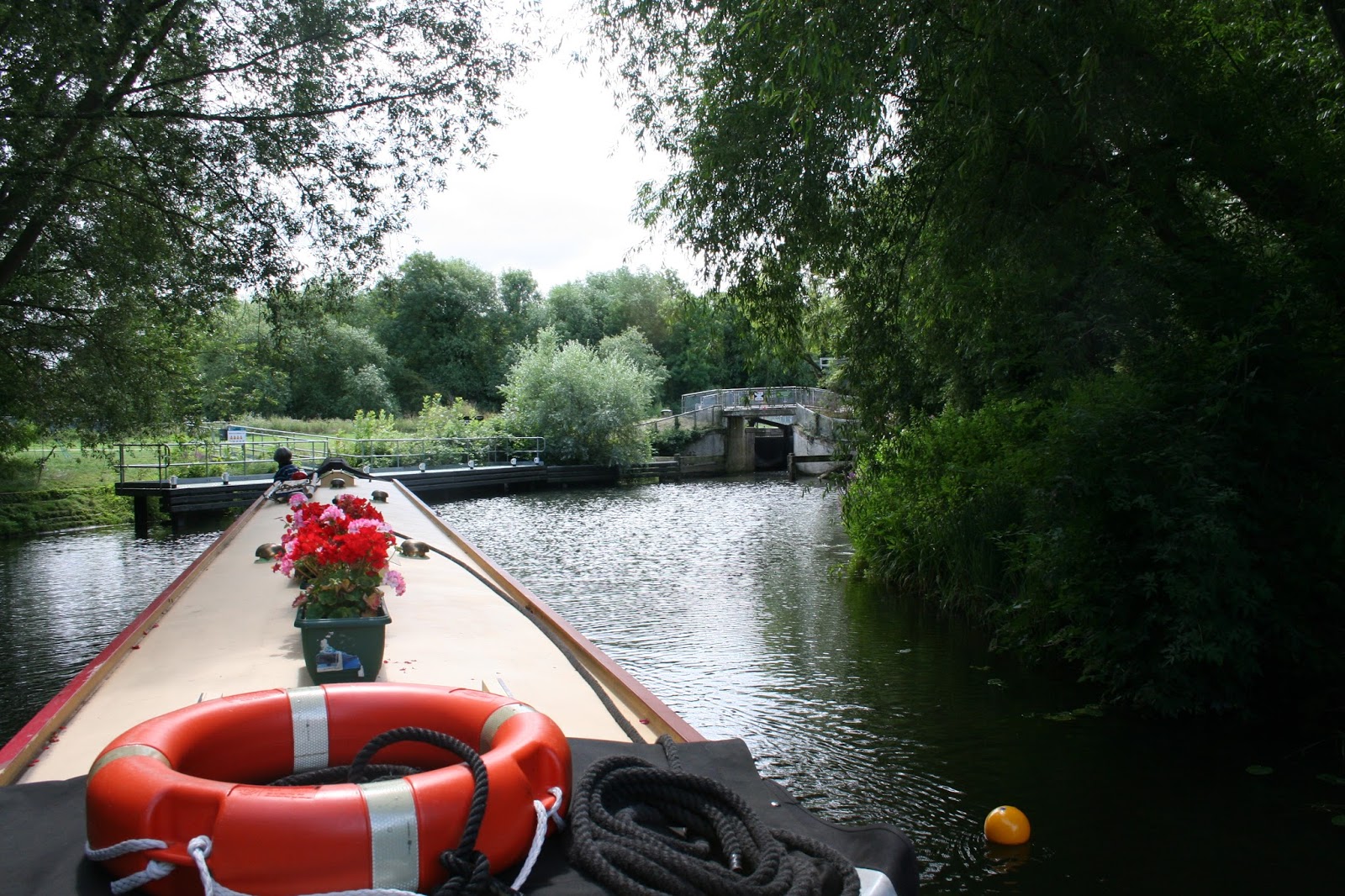 Narrowboat Annie: Friday 14 July Great Barford to Bedford (8 miles, 4 ...