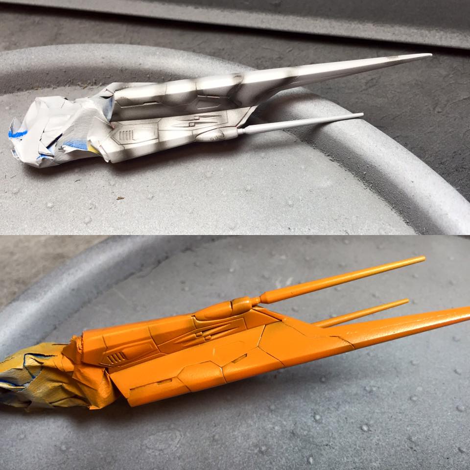 The Irate Modeler: BanDai 1/72 Cosmo Zero and Hangar Diorama Part One