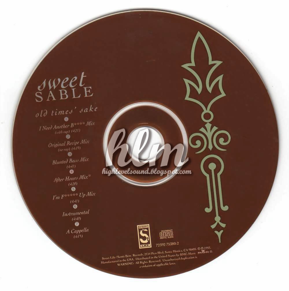 highest level of music: Sweet Sable - Old Times Sake-(CDM)-1993-hlm