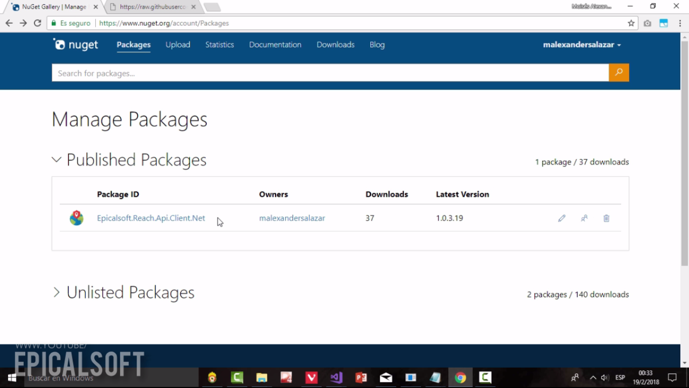 [.NET] ¿Cómo crear y publicar un paquete NuGet? | Epicalsoft ...