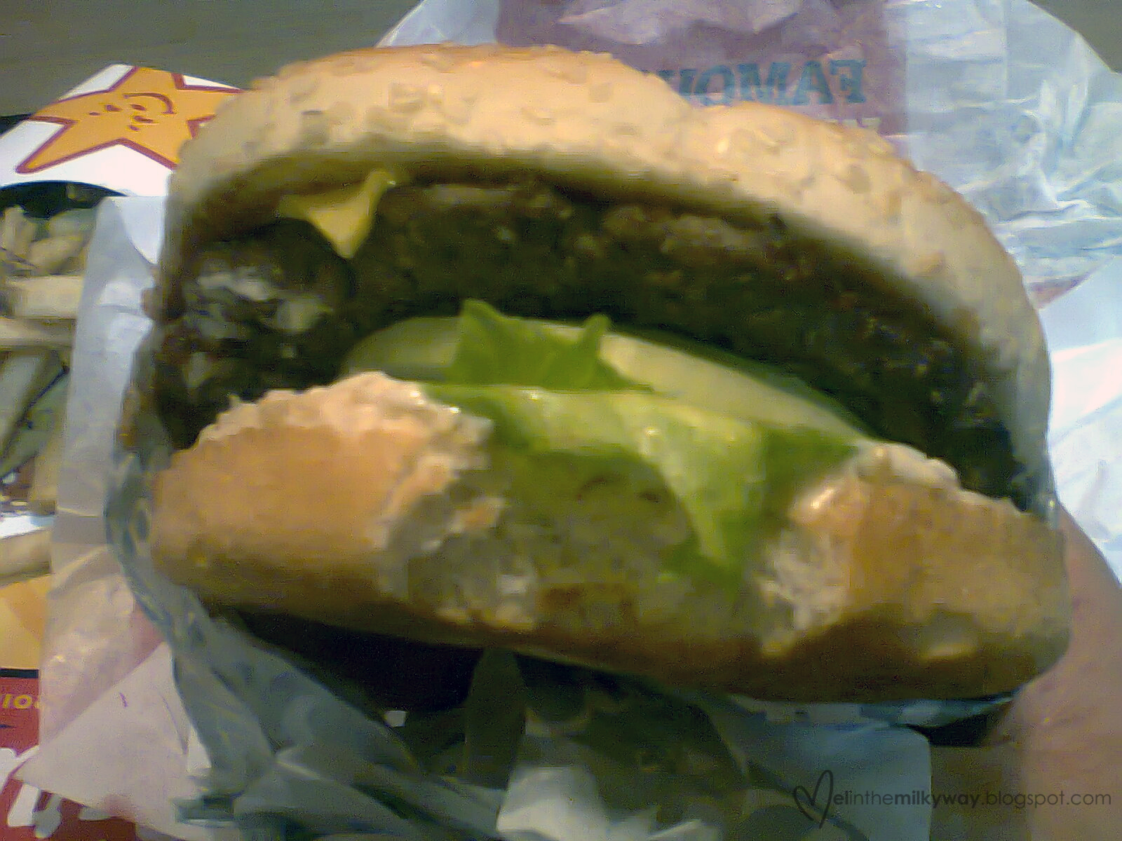 Food Tour Party - Carl's Jr Queen Street - mel in the milkyway