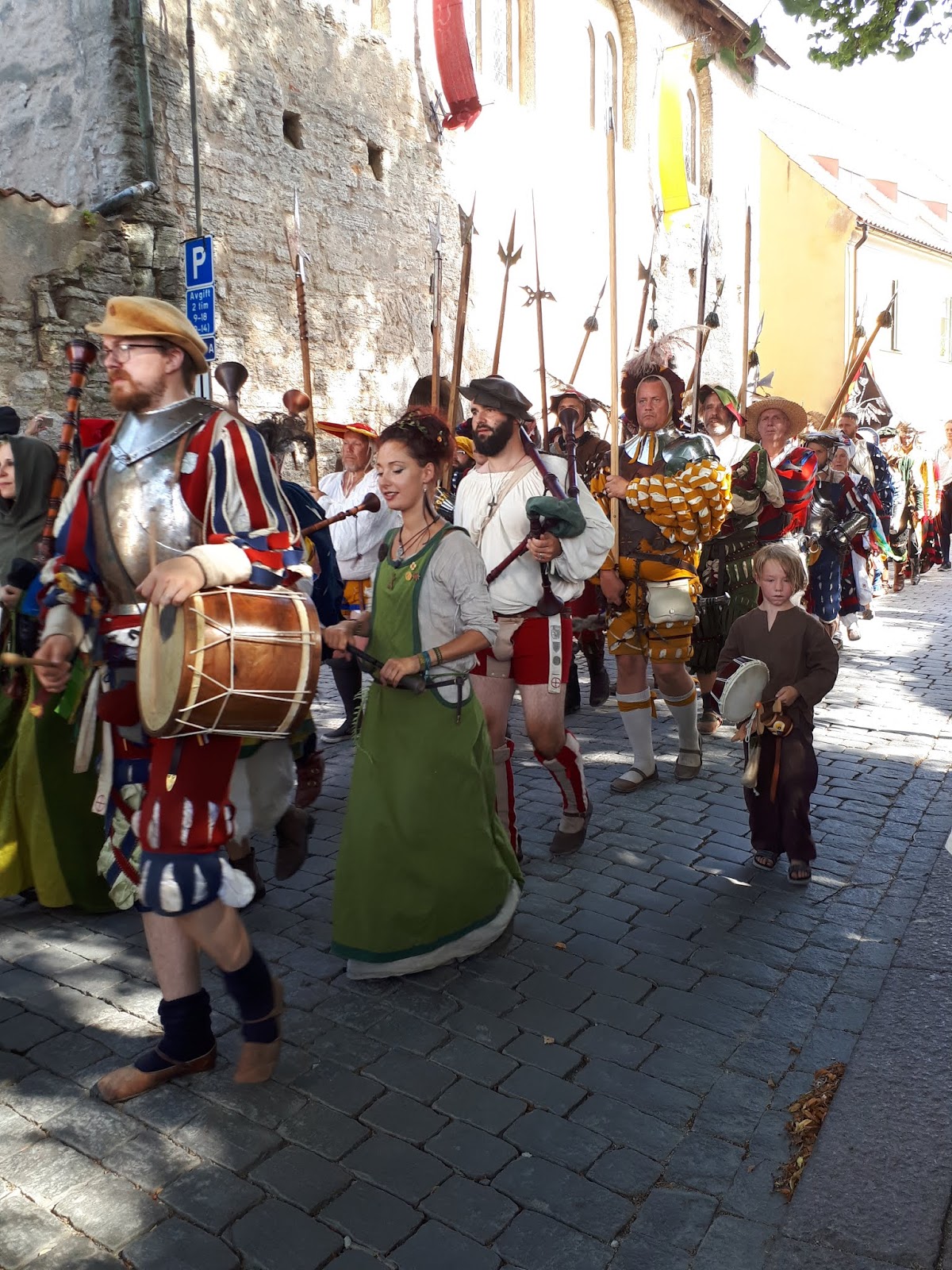 costumekullan: Medieval week in Visby