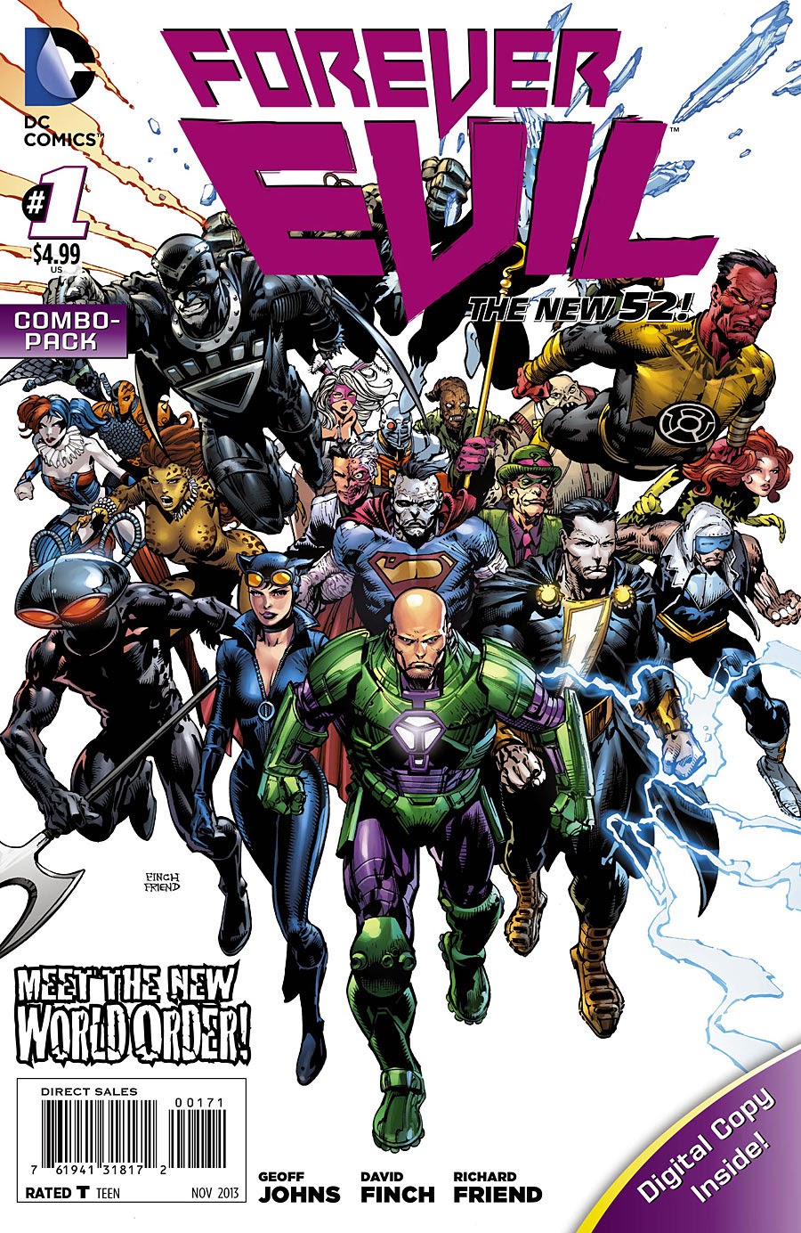 Justice League Blog: Preview Forever Evil #1