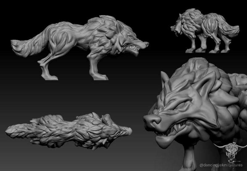 10mm Wargaming: Hobgoblin Wolf Riders from Dancing Yak Miniatures