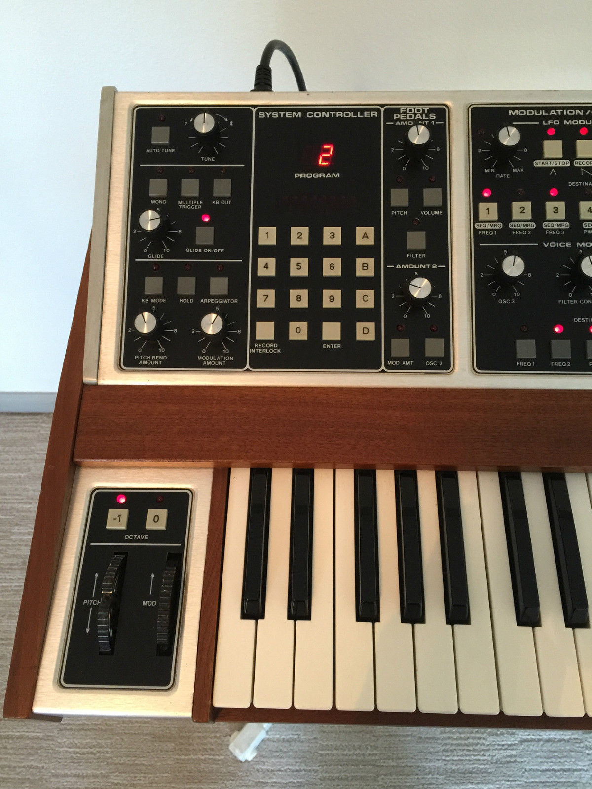 MATRIXSYNTH: Vintage Moog Memorymoog Plus Analog Synthesizer SN 3311