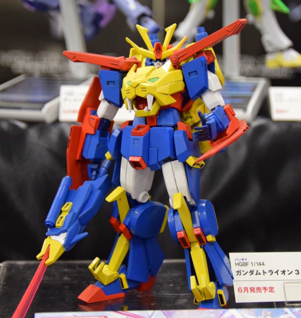 GUNDAM GUY: HGBF 1/144 Gundam Tryon 3 - On Display @ Kanazawa Model ...