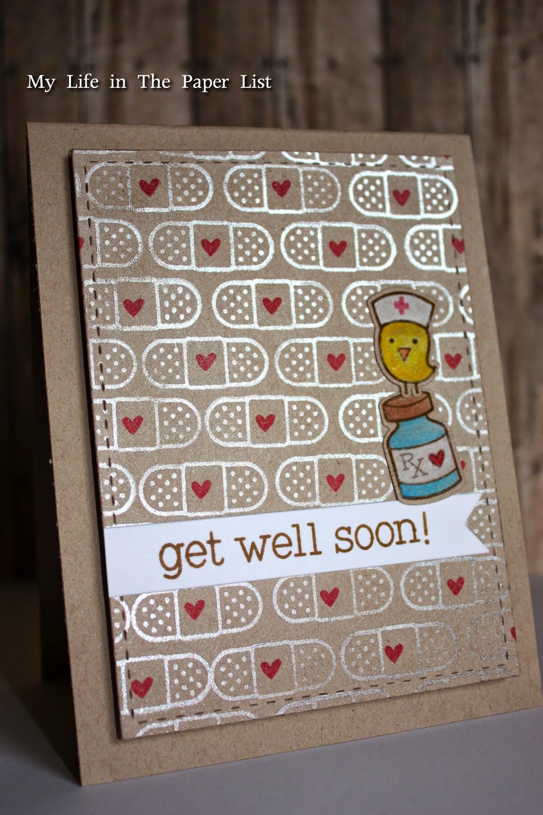 My life in the Paper List: Get Well Soon!