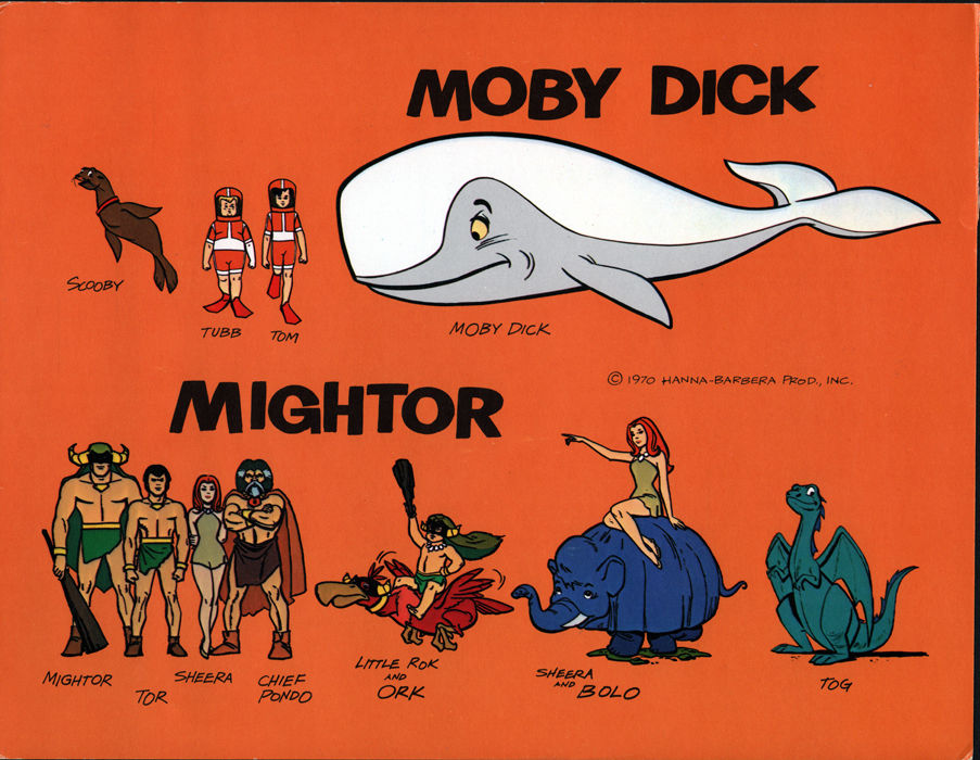SATURDAY MORNINGS FOREVER: MOBY DICK AND MIGHTY MIGHTOR