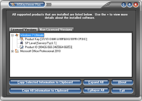 5 Software to Recover Product Key Licenses from Computer ~ BUCKY TECH