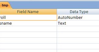 Girfa : Student Help: Insert Record in Access Autonumber field using ...