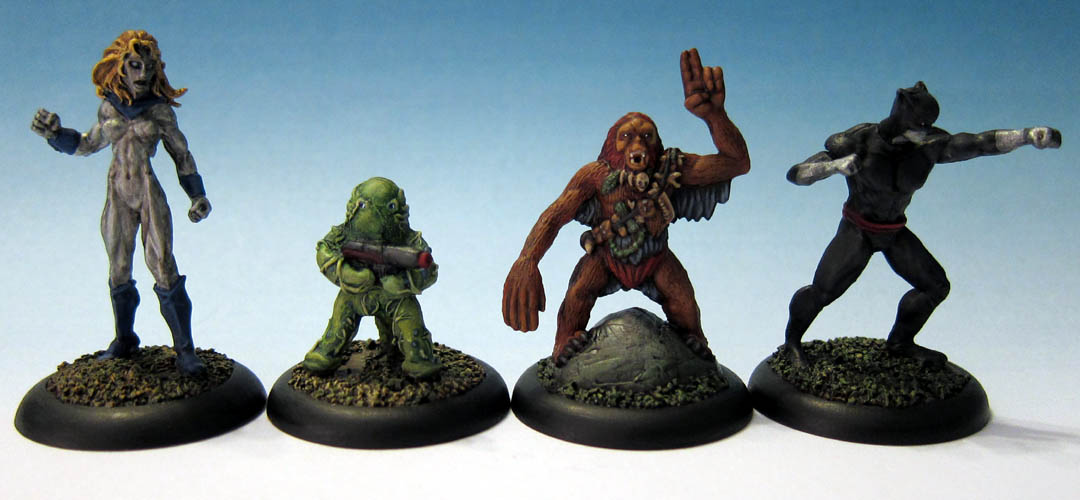 Menace Miniatures: Gamma World Player Characters