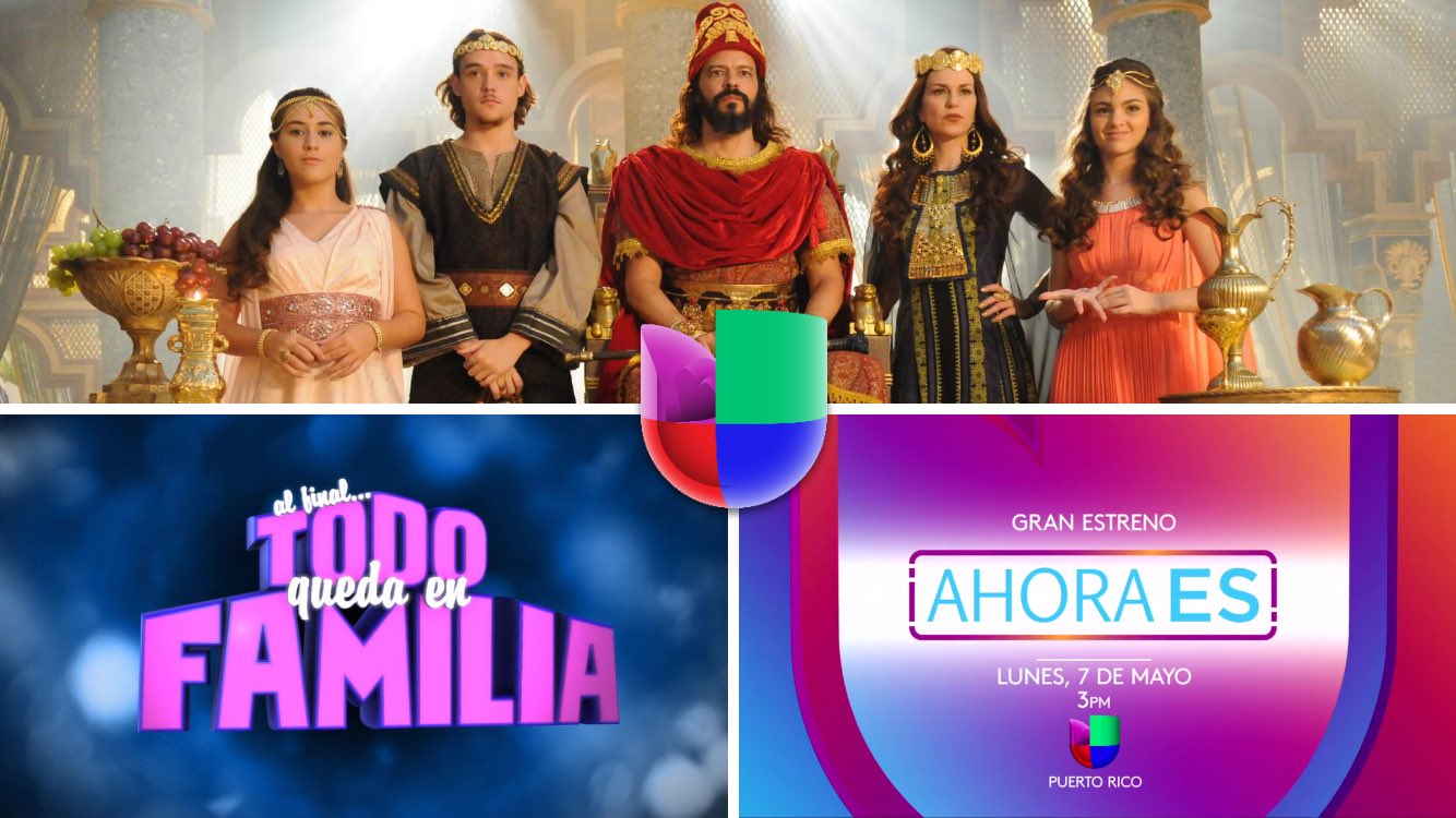 Lo que verás a partir de mayo por la pantalla de Univisión Puerto Rico