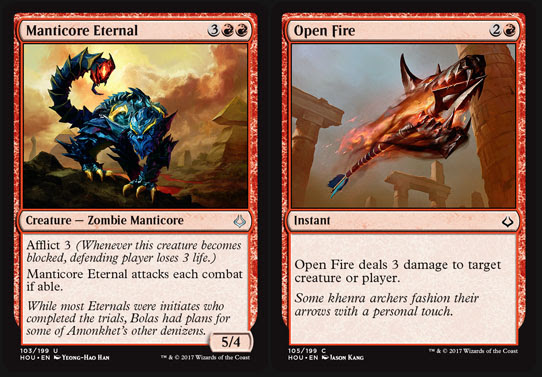 Magic the Gathering Adventures: Hour of Devastation Review: Red