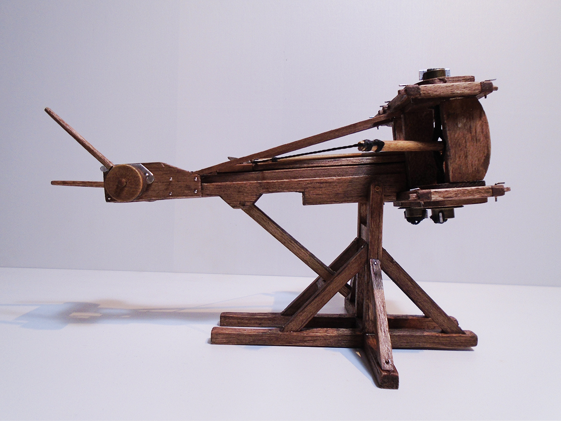 Modelos Antigos em Escala: Balista Romana - Scorpion