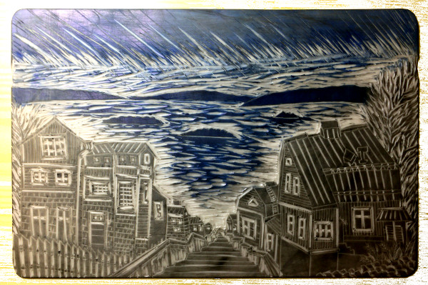 linokissa | linocat: PISPALAN PORTAITA ALAS / PISPALA STEPS DOWN