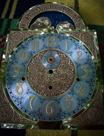 Ridgeway Clock Face Details