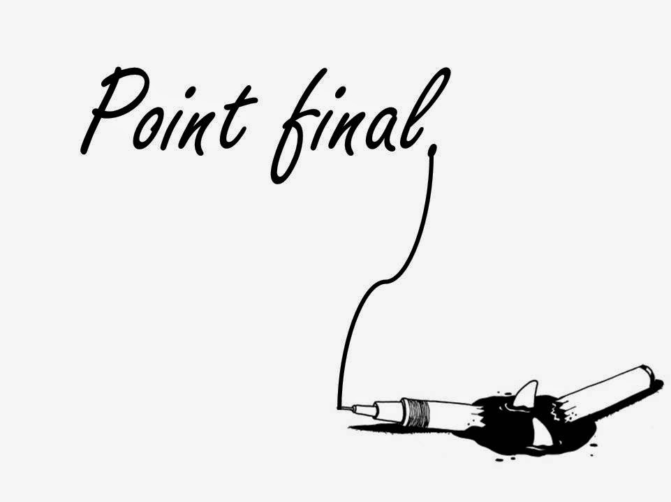 Point final.: Le blog Point final: ma façon de me présenter à vous...