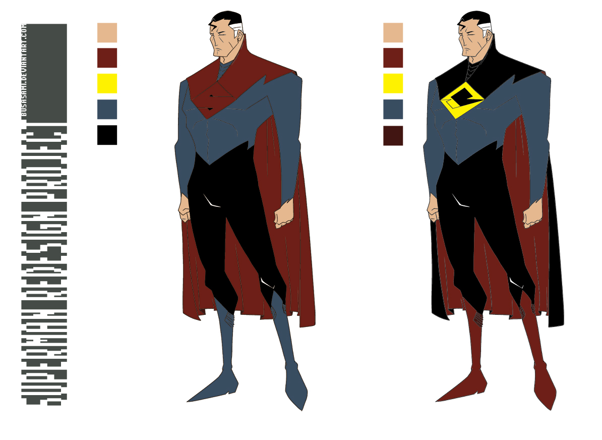 RACKET-PUNCH!: Superman Redesign Template 1