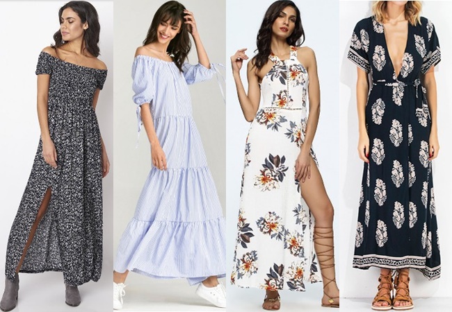 HOW TO WEAR A LONG DRESS + WISHLIST - Falling for A