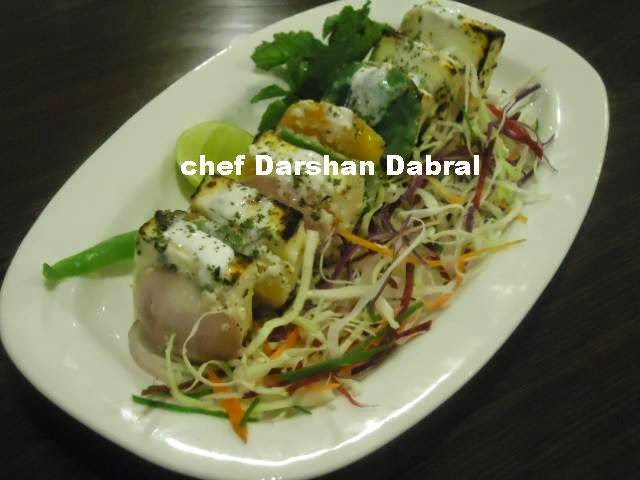 CHEF DARSHAN DABRAL: Paneer tikka