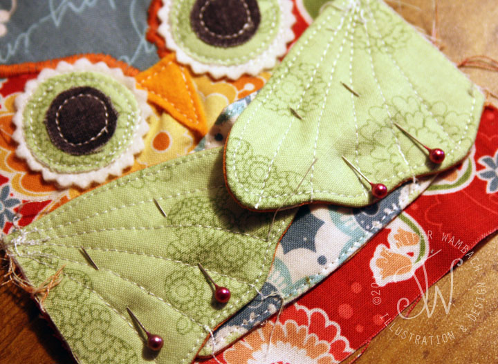 Jennifer Wambach Design and Illustration: Pinfeathers Pincushion Tutorial