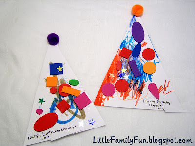 Little Family Fun: Party Hat Craft