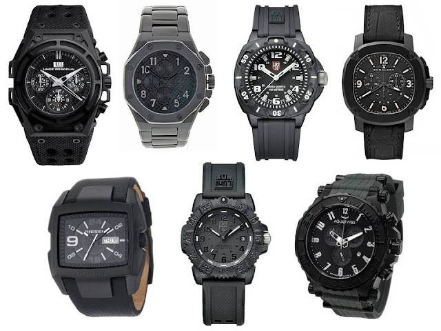 Trends On The Rocks: ESTILO: A moda é... Relógio Preto