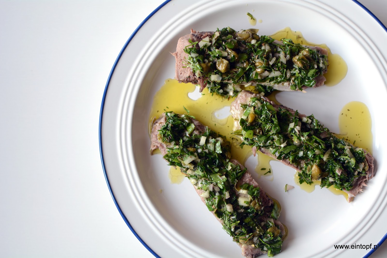 eintopf: ozory wieprzowe z sosem ravigote