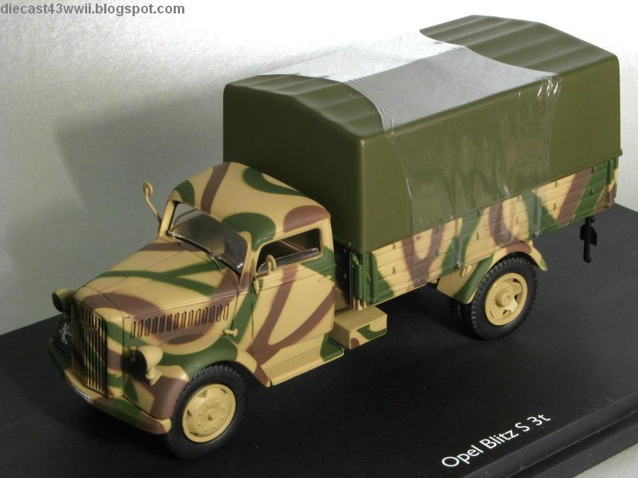 Military scale models: Opel Blitz from Schuco