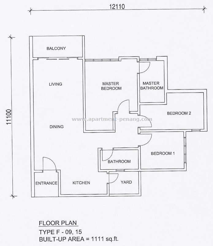 The Promenade Residence Penang Property | Penang.MalaysiaCondo.com