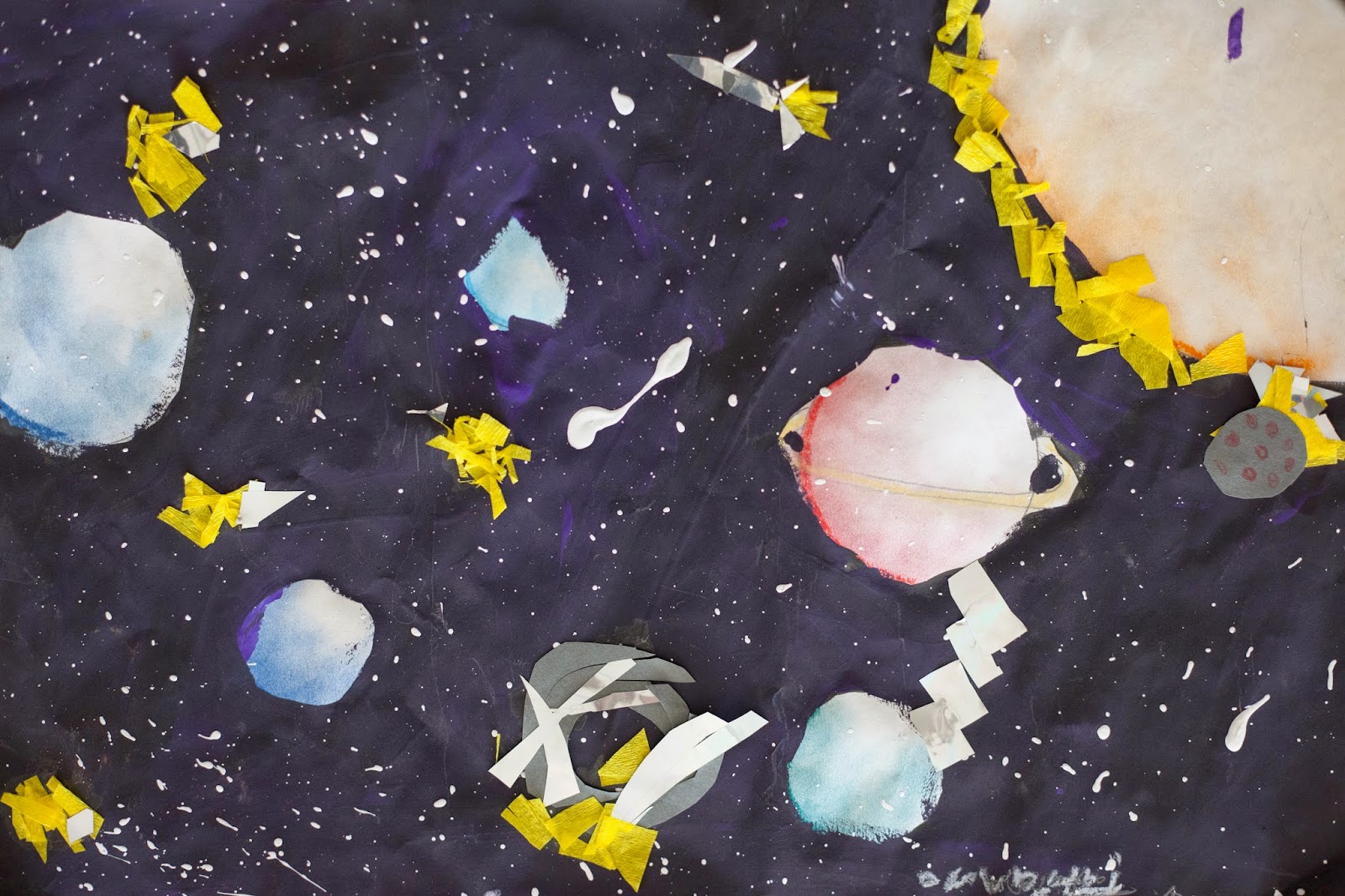 Art Project Girl: Out of this WORLD: Space Studies