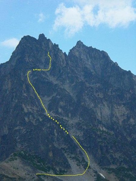 Mount Stuart Climb Project: Route: Mount Stuart - West Ridge Carryover ...
