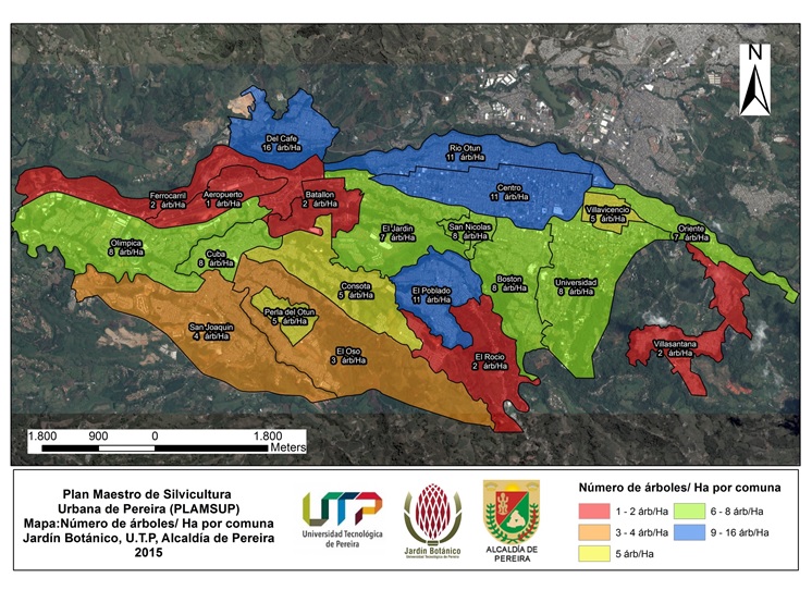 Geoinformación: El inventario del arbolado de la Ciudad de Pereira 2015 ...