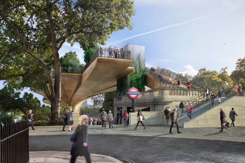 UP THE GREEN !!: GARDEN BRIDGE. LONDRES