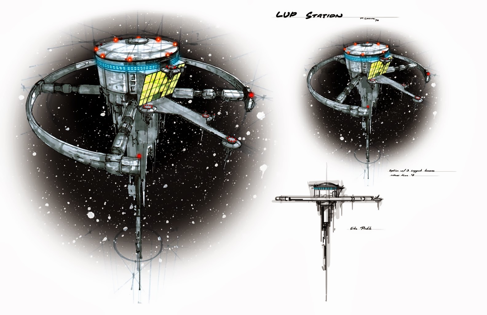 Peter Coene's Concept Art and Drawings