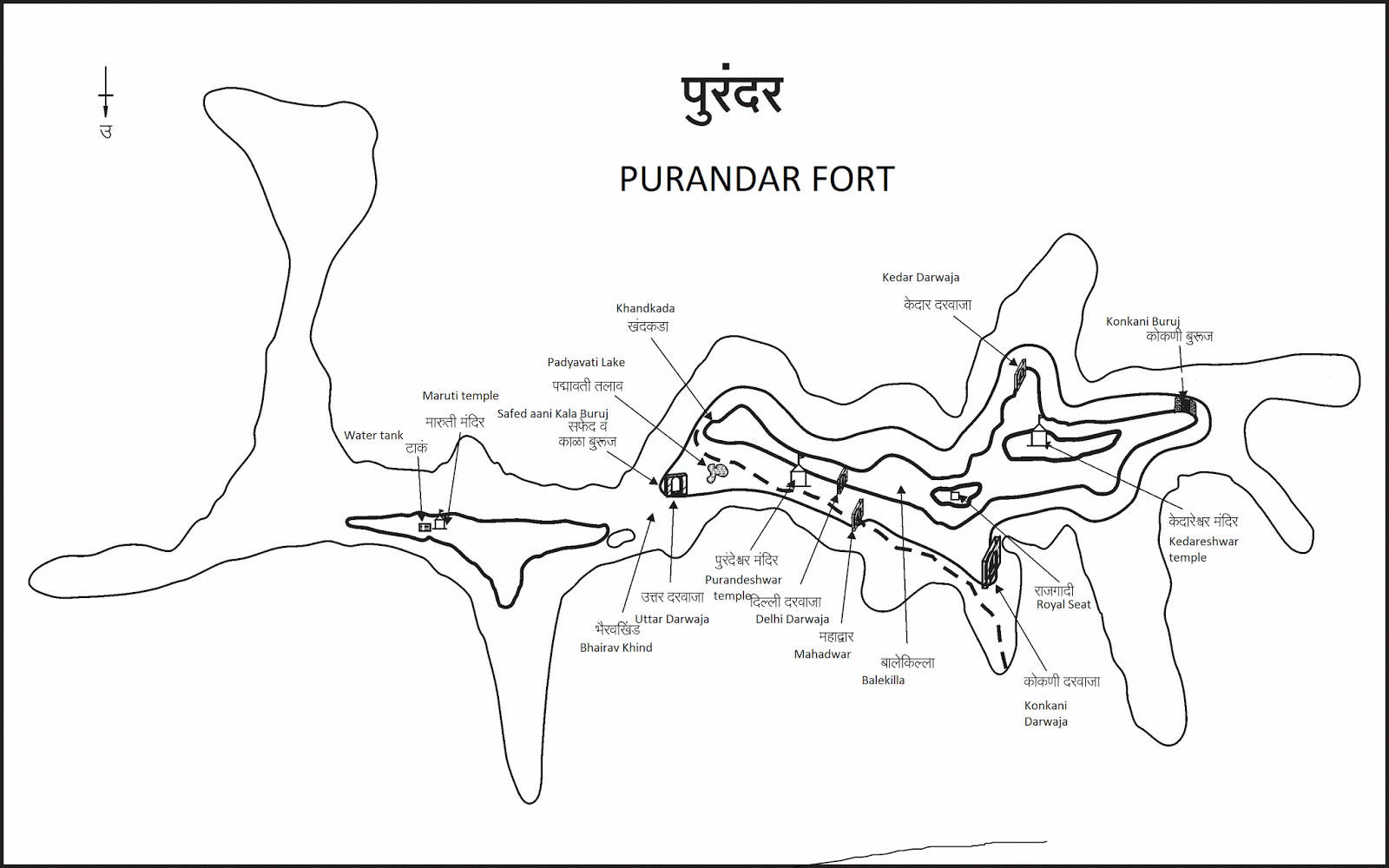SWADESH: FORTS IN INDIA : PURANDAR FORT