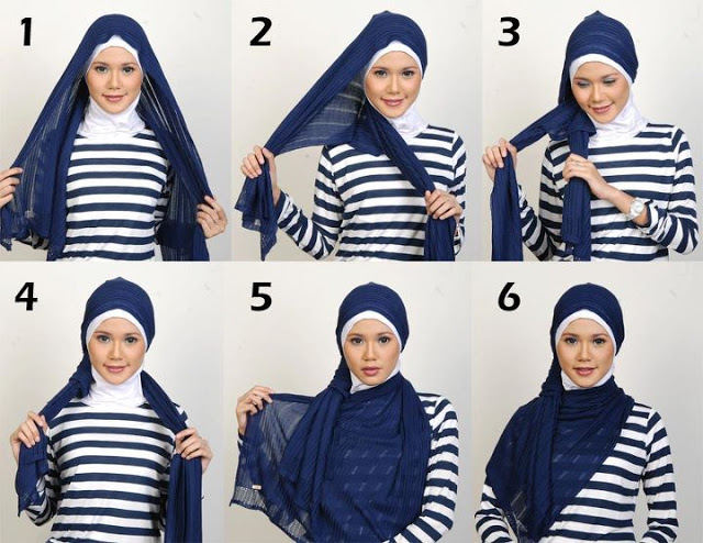 Modern Hijab Styles Tutorials | Hijab Tutorials 2013