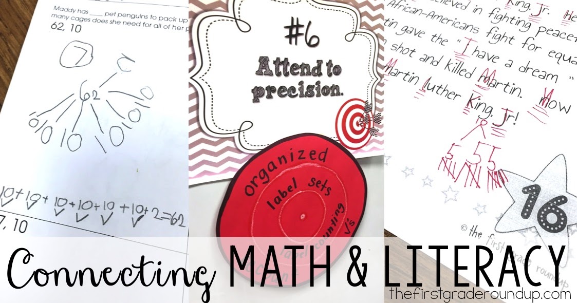 Connecting Math and Literacy - Firstgraderoundup