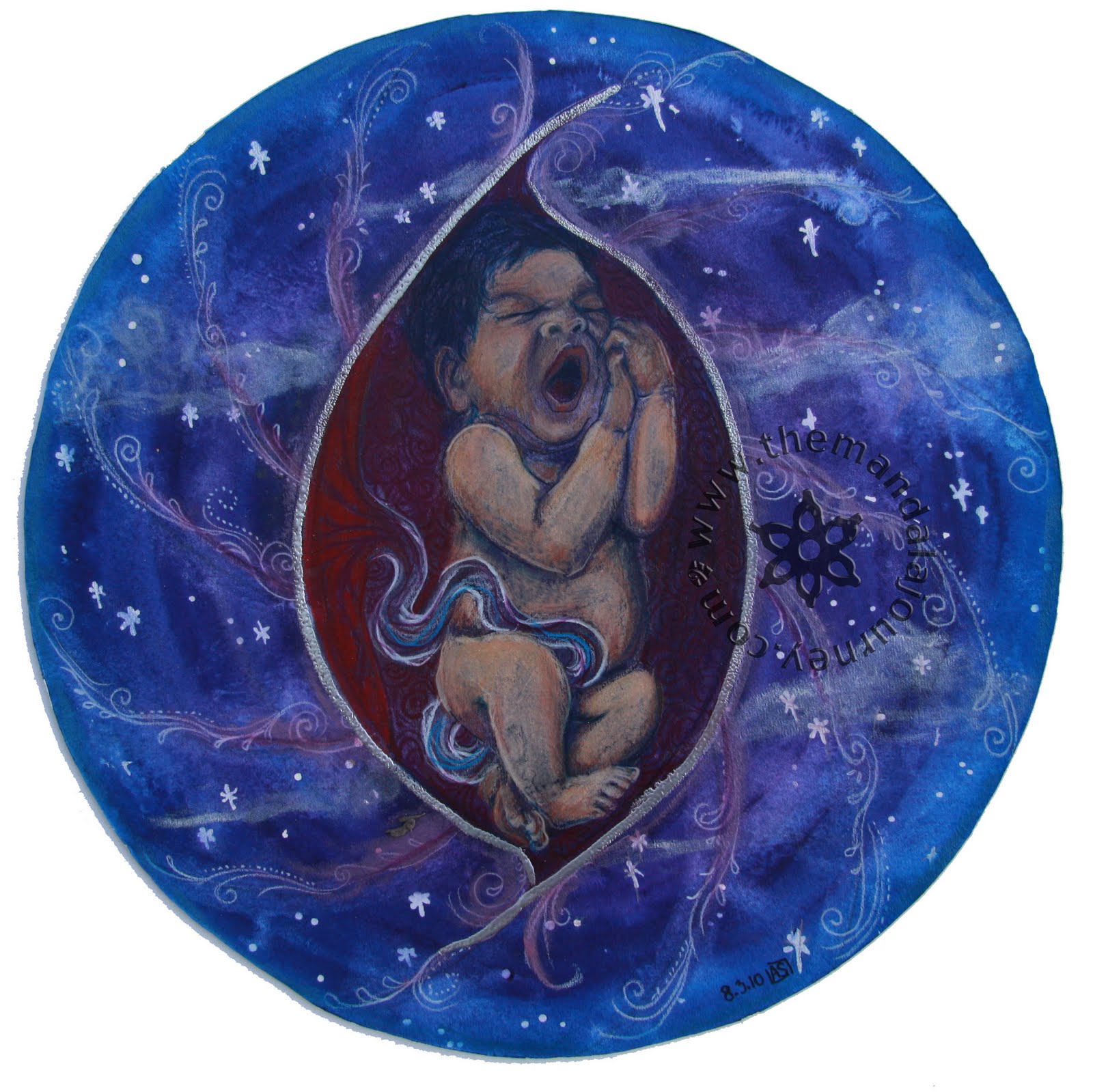 Medic 2 Midwife: Incredible birth art!