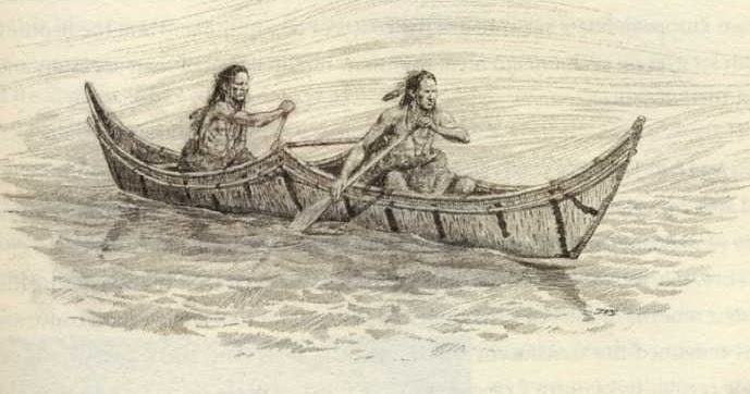 American Indian's History and Photographs: Beothuck Indian Canoes